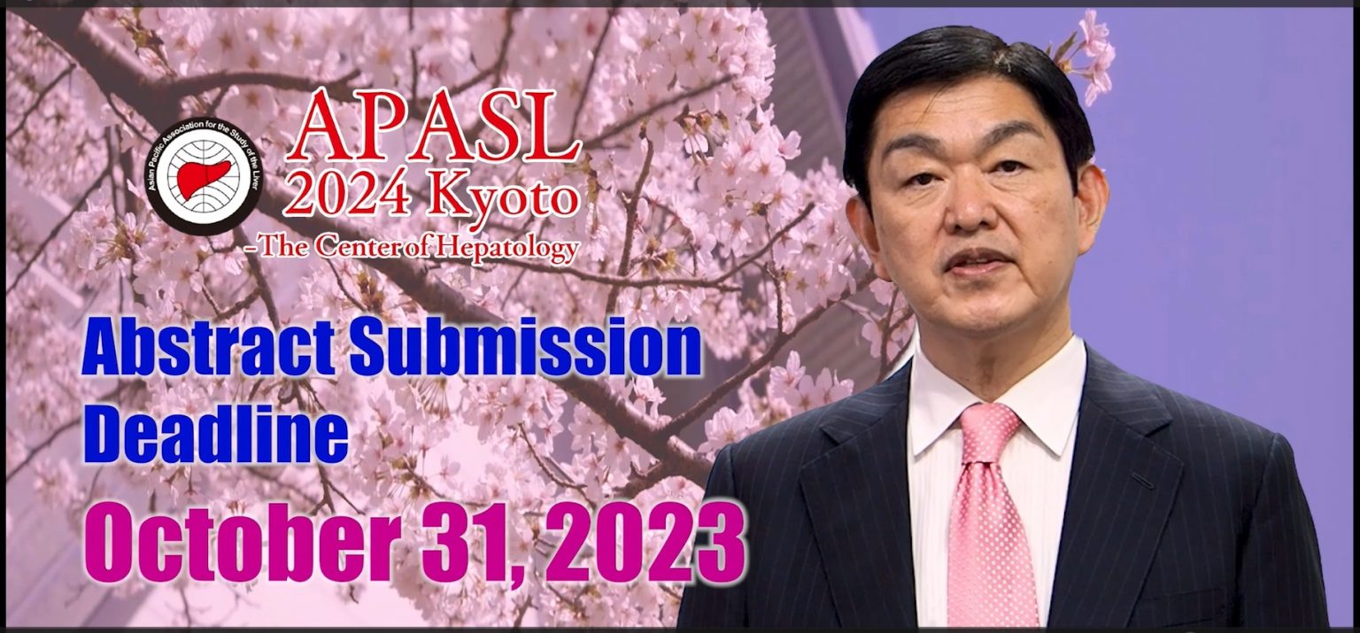APASL 2024 Kyoto abstract deadline is October 31st | APASL 2024 Kyoto ...